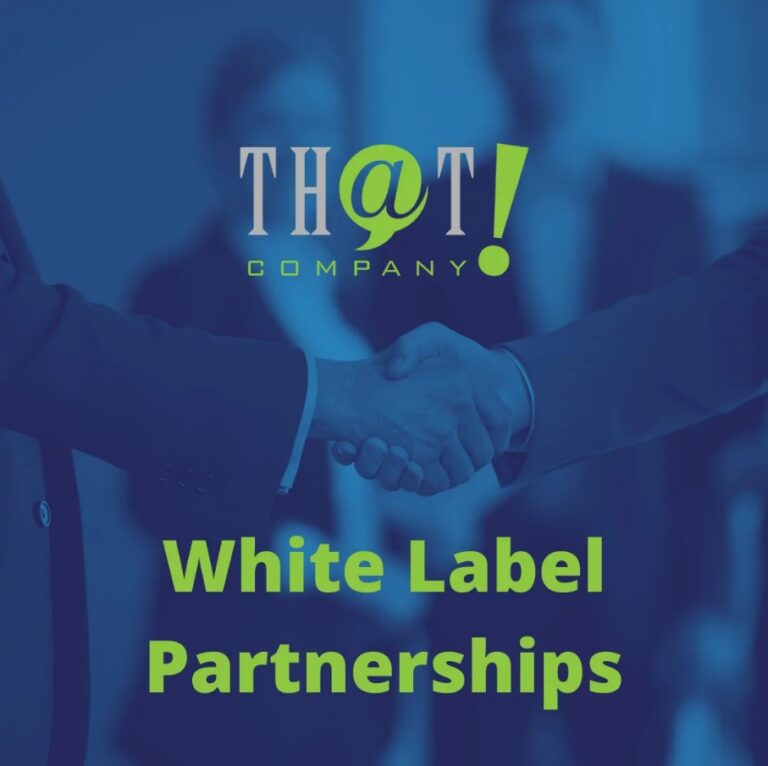 White Label Digital Marketing Agency - That! Company