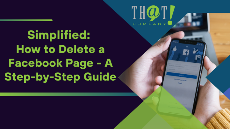 How to Delete a Facebook Page | The Easy Way